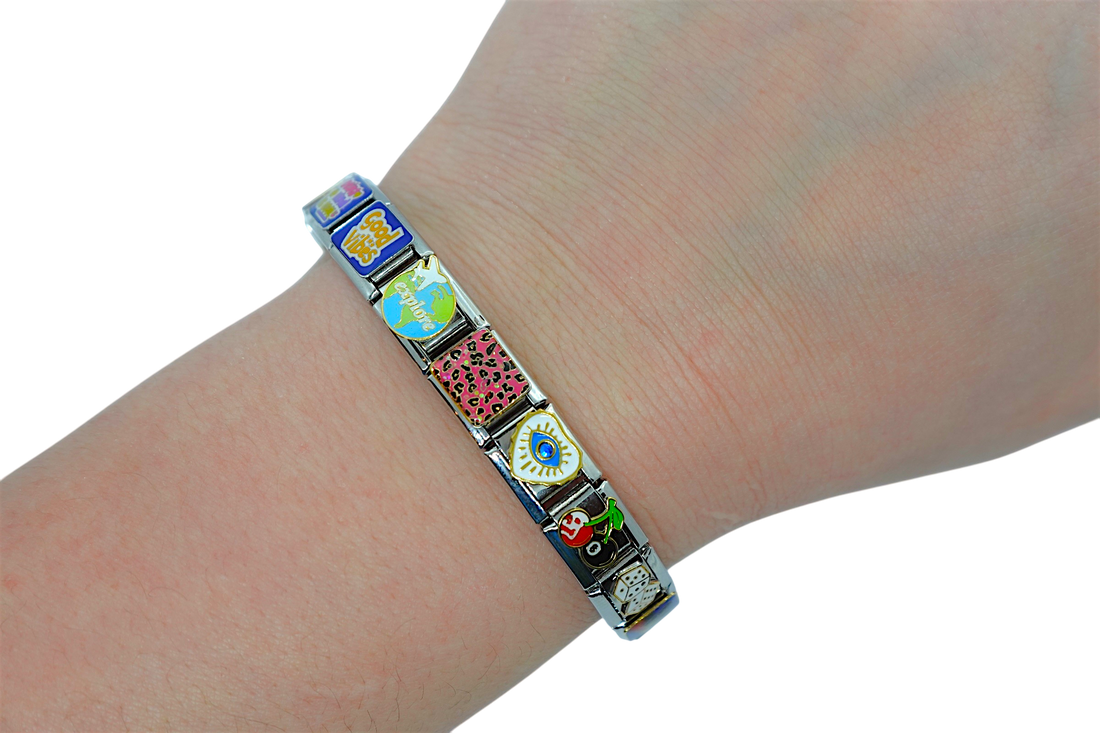Custom Italian Charm Bracelet Experience – cutandcropped