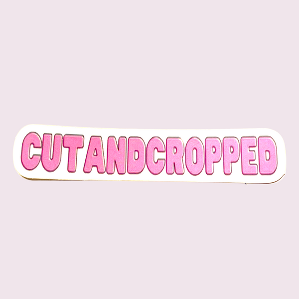 Cutandcropped bubble font Sticker - cutandcropped